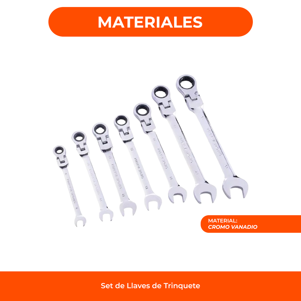 Set Llaves Criquet Combinadas | Precios X Mayor
